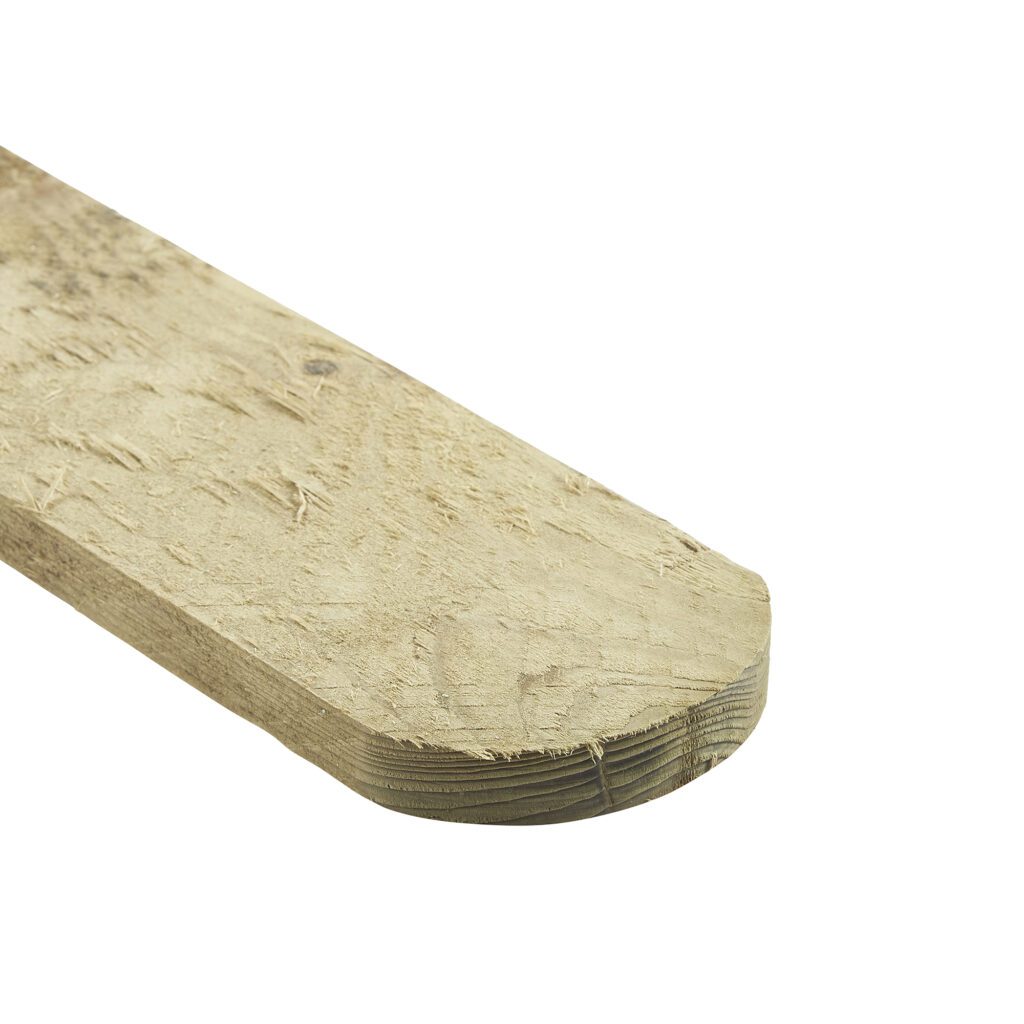 SAWN TIMBER PALES at Thornton Fencing in Huddersfield, UK