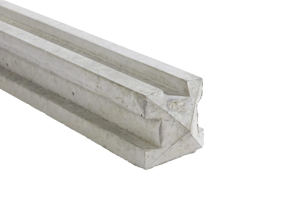 Slotted Concrete Fence Posts | Strong Panel Supports
