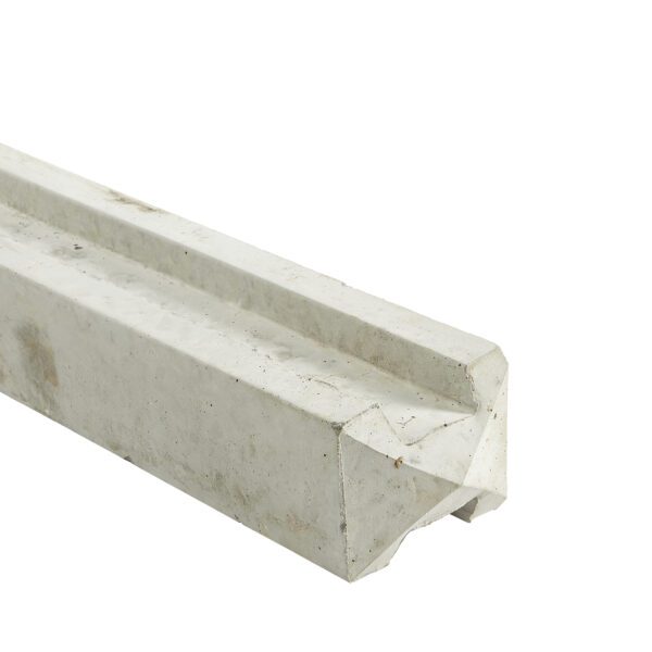 SLOTTED CONCRETE POSTS at Thornton Fencing in Huddersfield, UK