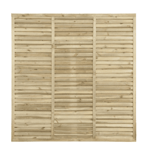 ECLIPSE DOUBLE SIDED SLATTED PANEL at Thornton Fencing in Huddersfield, UK