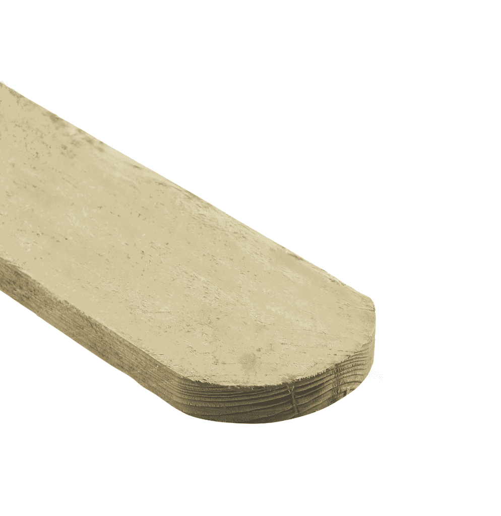 PLANED TIMBER PALES at Thornton Fencing in Huddersfield, UK