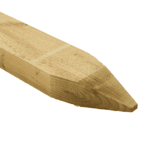 SAWN TIMBER POSTS at Thornton Fencing in Huddersfield, UK