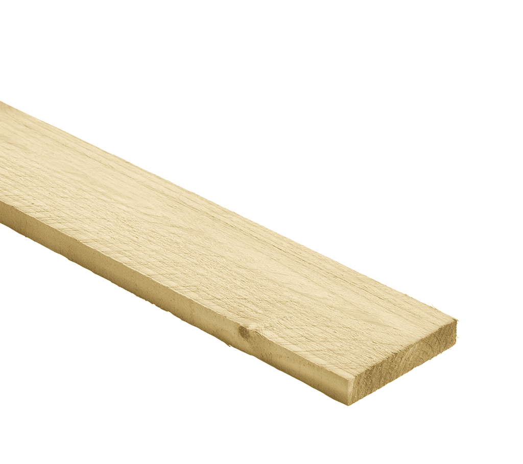 SAWN TIMBER PALES at Thornton Fencing in Huddersfield, UK